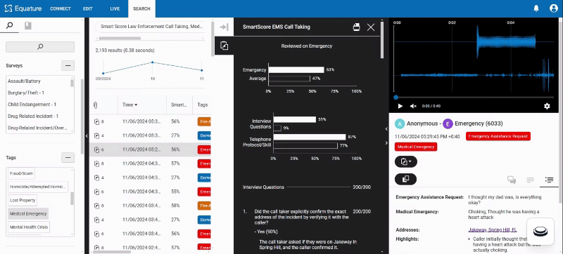 Equature | AI-Powered 911 Recording & Transcription Software